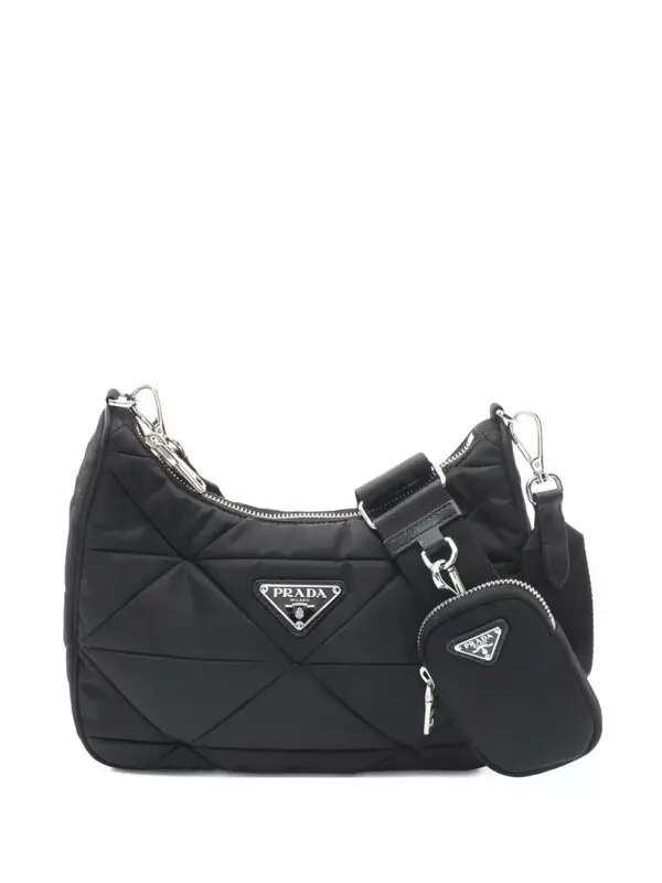 Prada Tessuto Quilted Shoulder Bag