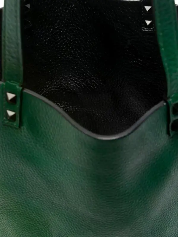 Valentino Garavani Studded Reversible Tote Bag - Green
