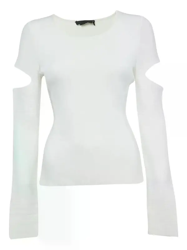 Alexander McQueen Cold-shoulder Top