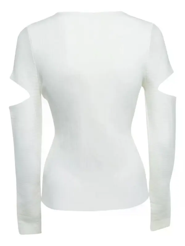 Alexander McQueen Cold-shoulder Top