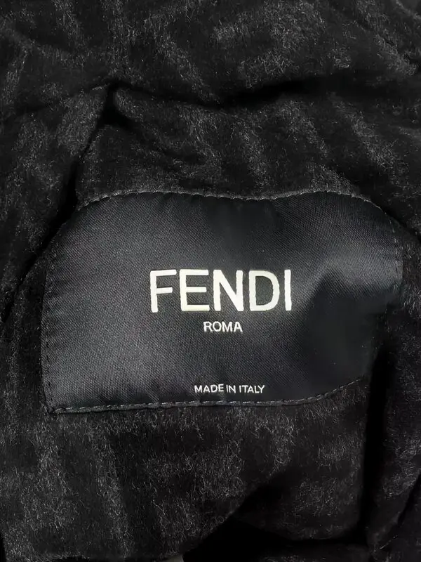 Fendi Reversible Hooded Coat