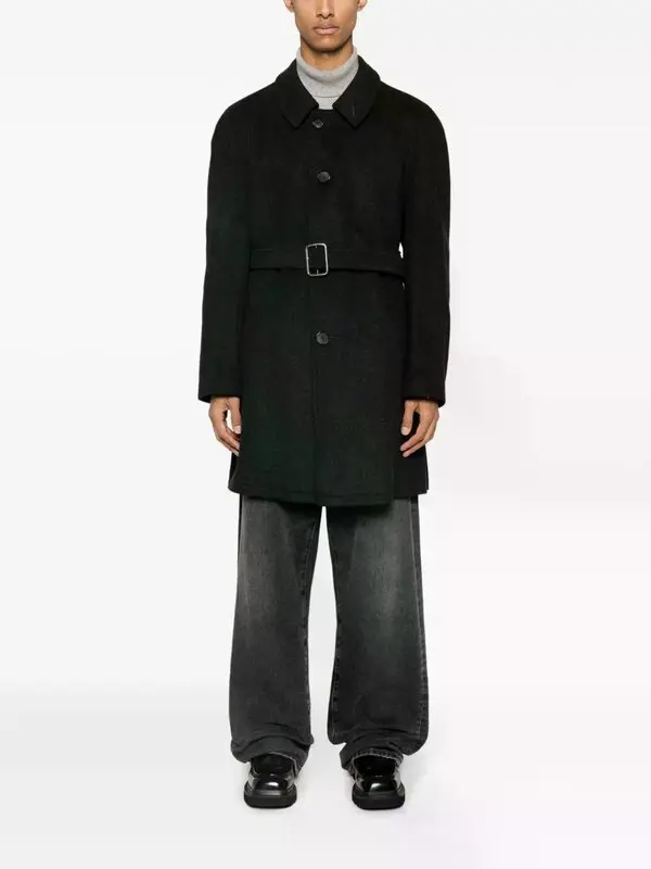 A.N.G.E.L.O. VINTAGE CULT 1990s Belted Virgin Wool Coat