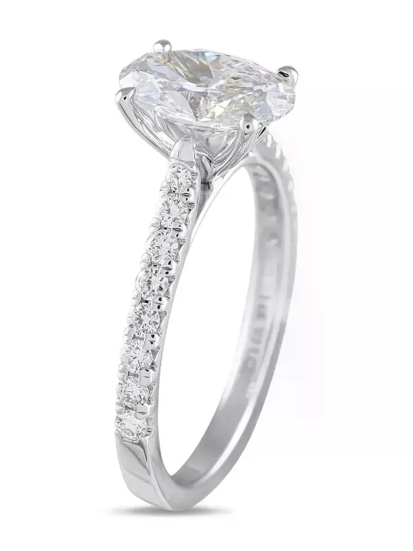 LB EXCLUSIVE 14k White Gold Diamond Ring