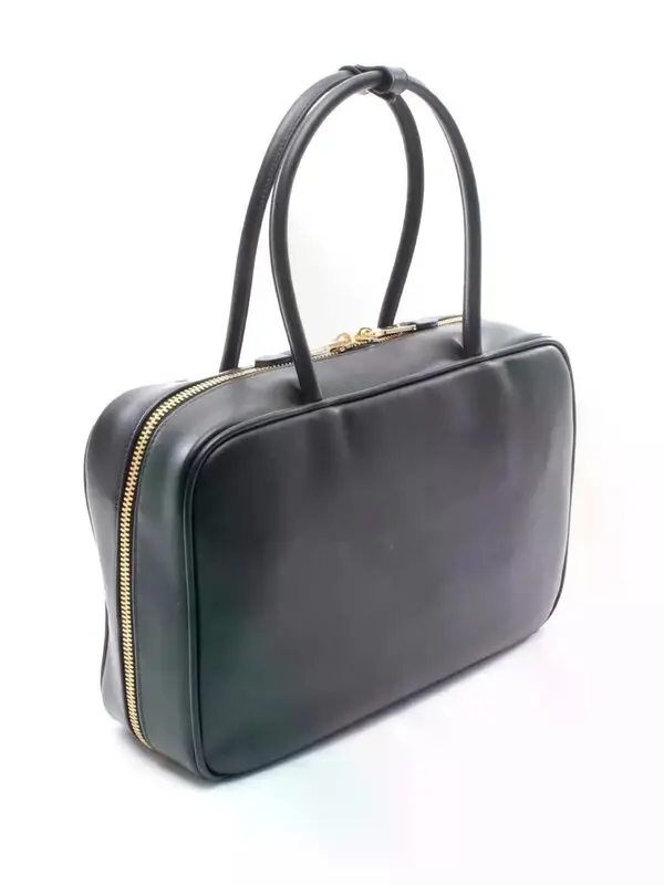Miu Miu 2010-2025 Calfskin Top Handle Handbag - Black