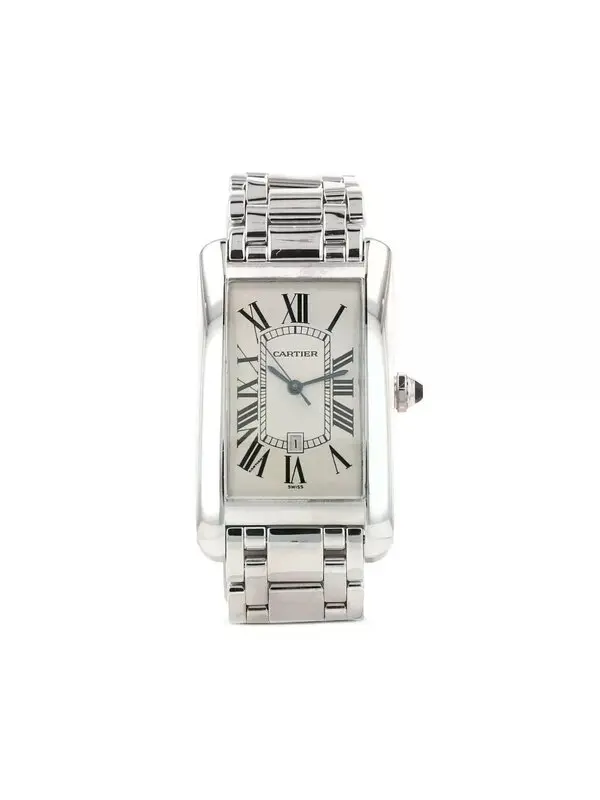 CARTIER 2010 Tank Américaine 26mm - White