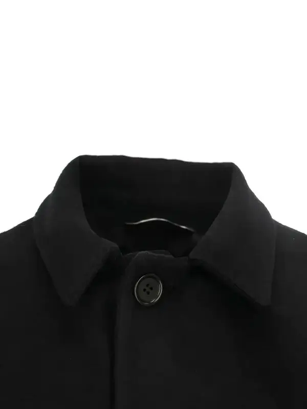 ROMEO GIGLI 1990s Single-breasted Coat - Black