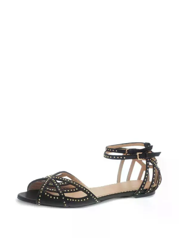 CHARLOTTE OLYMPIA Octavia Studded Strappy Sandals