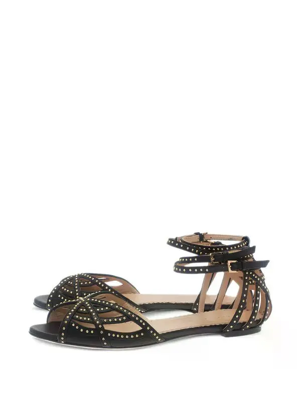 CHARLOTTE OLYMPIA Octavia Studded Strappy Sandals
