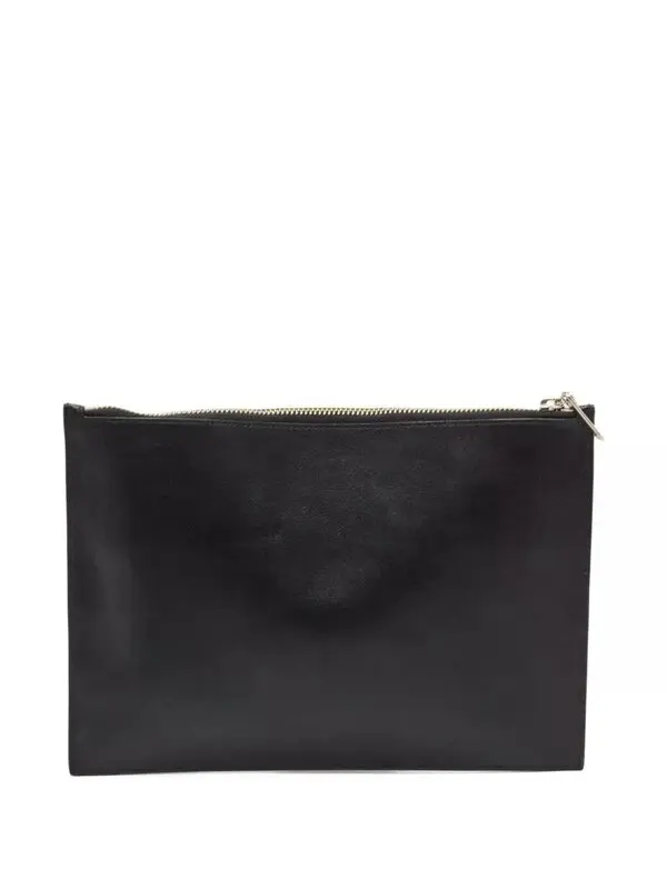 Kenzo Leather Zip Clutch