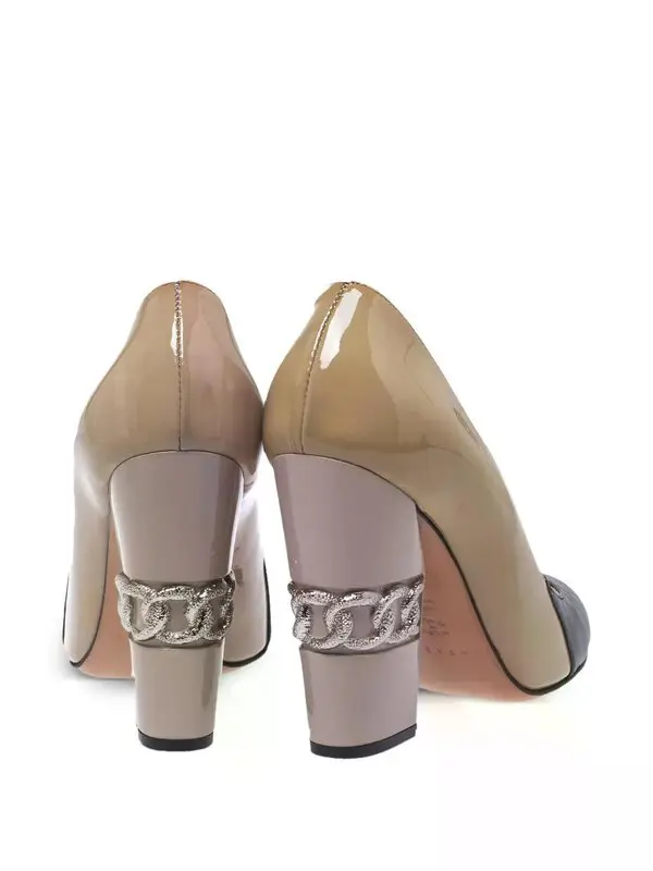 Casadei 95mm Color-block Pumps