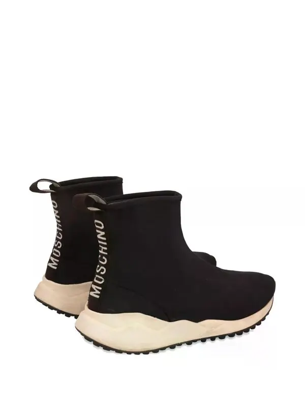 Moschino Logo-detail Sock Sneakers