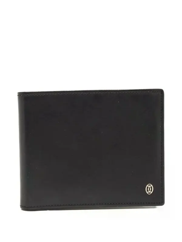 CARTIER Leather Bifold Wallet - Black