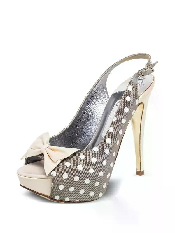 GINA 130mm Polka-dot Sandals