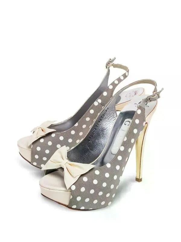 GINA 130mm Polka-dot Sandals