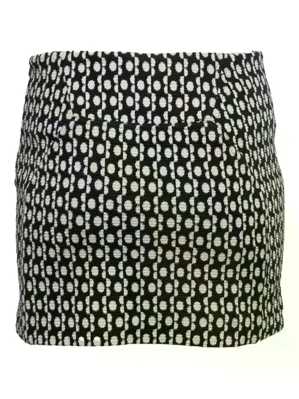 Diane Von Furstenberg Vintage Jacquard Mini Skirt