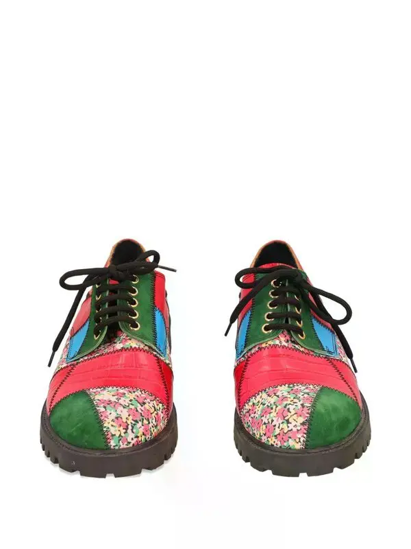 Moschino Patchwork Derby Shoes