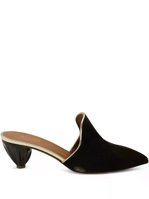 MALONE SOULIERS Marianne Pointed-toe Heeled Mules