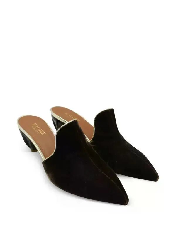 MALONE SOULIERS Marianne Pointed-toe Heeled Mules