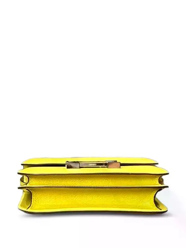 Hermès 2023 Constance 18 Mini Bag - Yellow