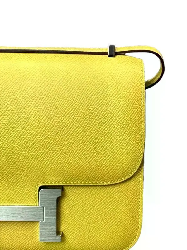 Hermès 2023 Constance 18 Mini Bag - Yellow