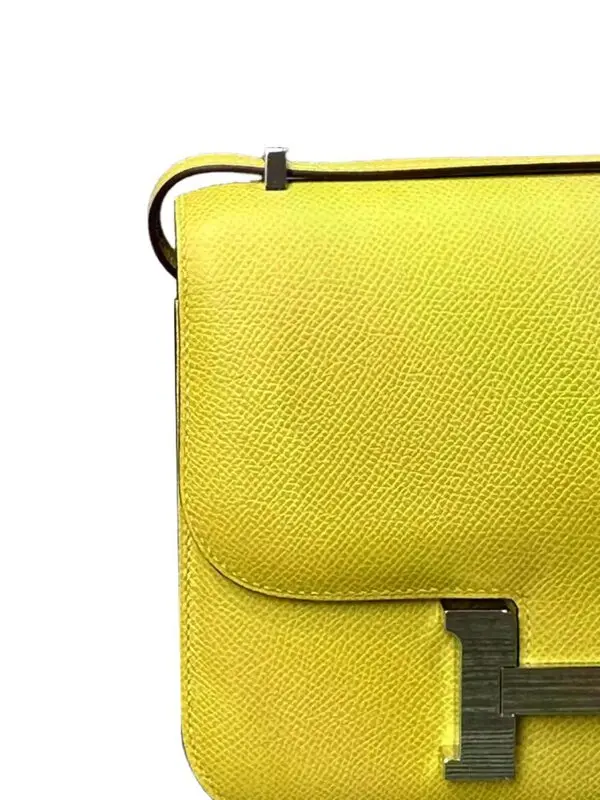 Hermès 2023 Constance 18 Mini Bag - Yellow