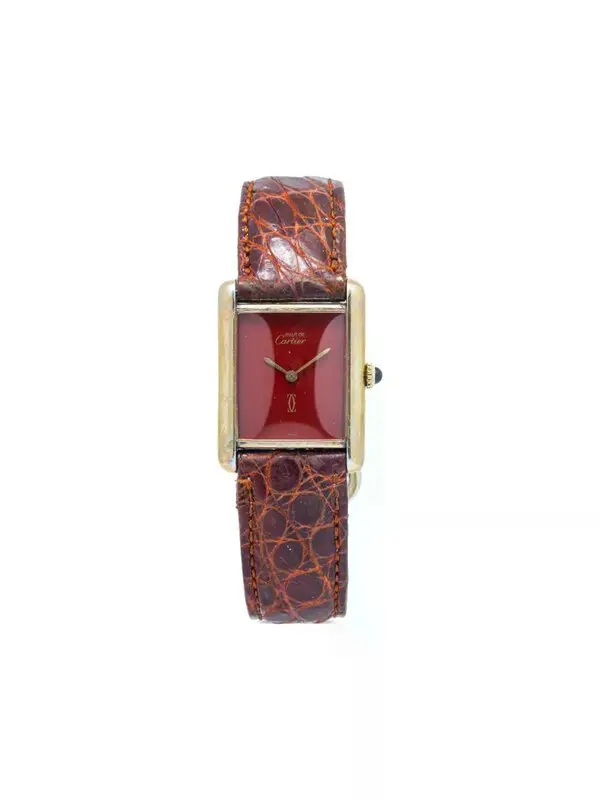 CARTIER Tank Vermeil 17mm - Red