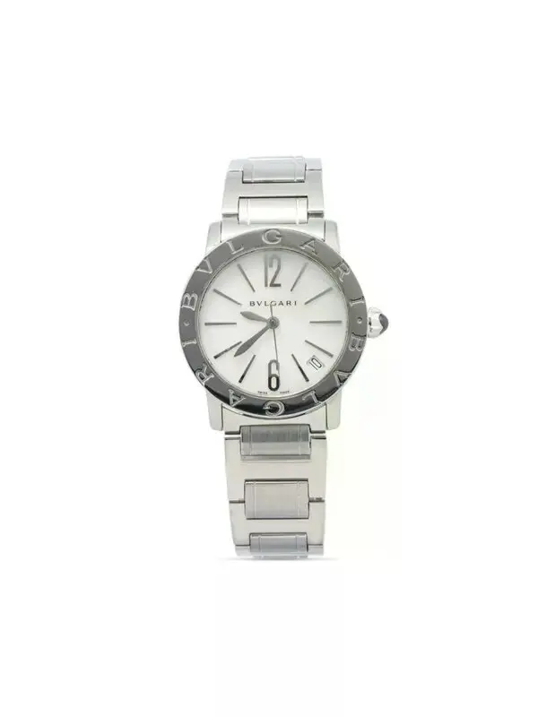 BVLGARI Bbl 33mm Mother-of-pearl Dial Watch - White