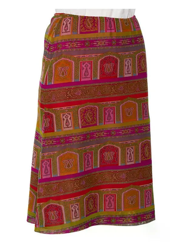 Etro Paisley-print Knee-length Skirt