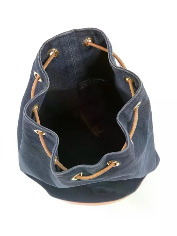 Hermès Pre-owned 1990s Mimile-marin Bucket Bag - Blue
