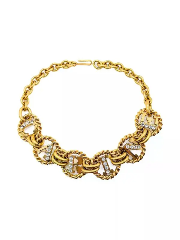 JENNIFER GIBSON JEWELLERY X Carine Roitfeld 1980s Paris Choker - Gold
