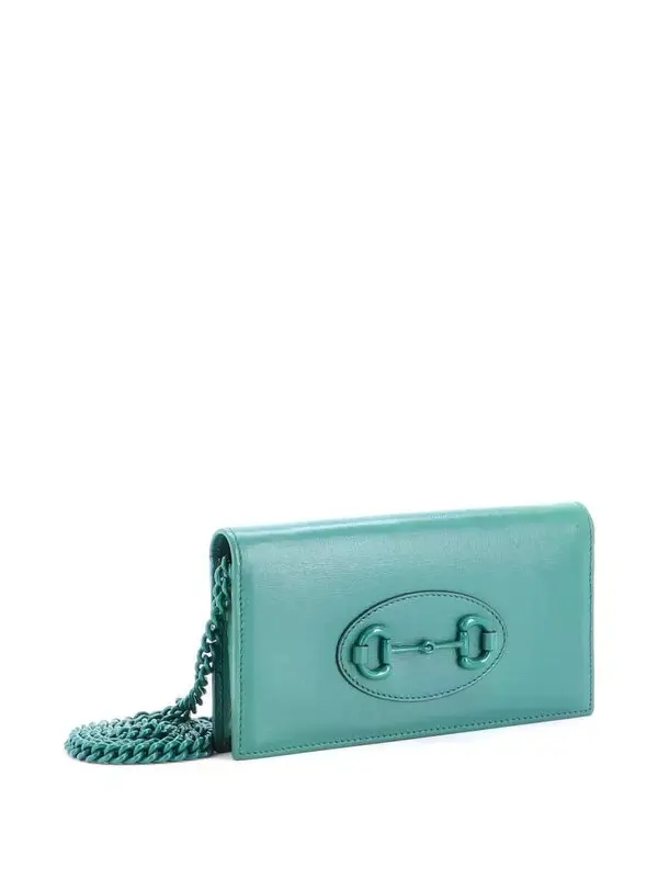 Gucci Horsebit 1955 Chain Wallet Leather Crossbody Bag