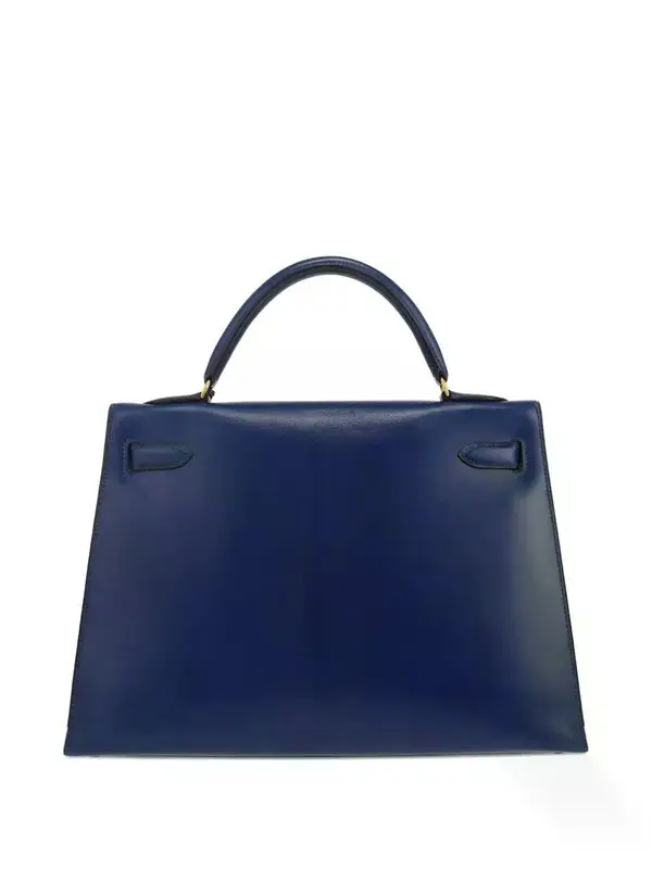 Hermès 1991 Kelly 32 Handbag - Blue