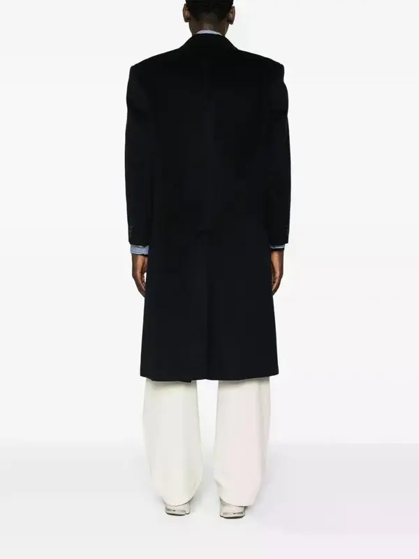 Pierre Cardin 1970s Double-breasted Brushed Coat