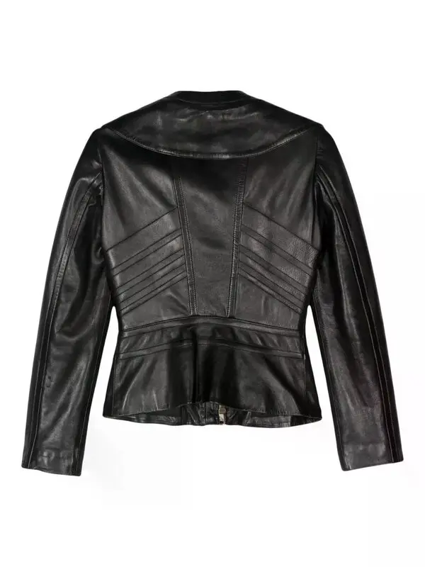 Gucci 2000s Leather Jacket