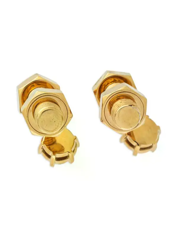 Burberry Nut & Bolt Drop Earrings