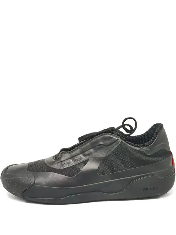 Prada Mesh-panel Sneakers