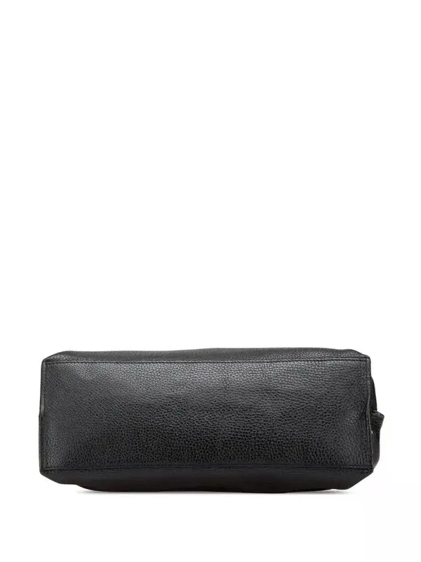 Gucci Medium Leather Bamboo Daily Satchel
