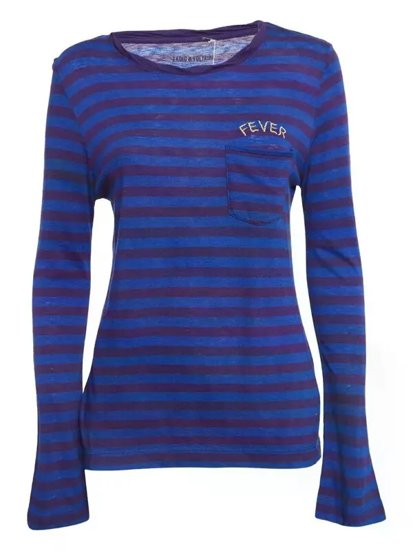 Zadig&Voltaire Striped Long-sleeve T-shirt