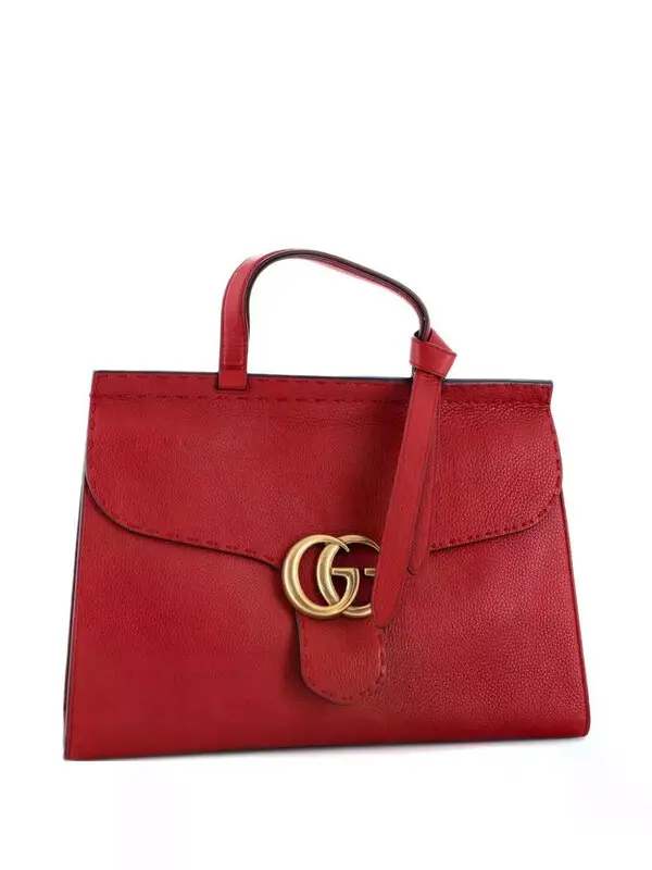 Gucci Gg Marmont Top Handle Satchel