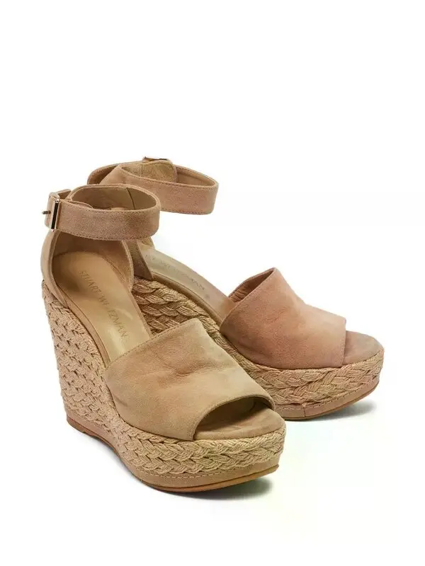 STUART WEITZMAN 120mm Wedge Espadrilles