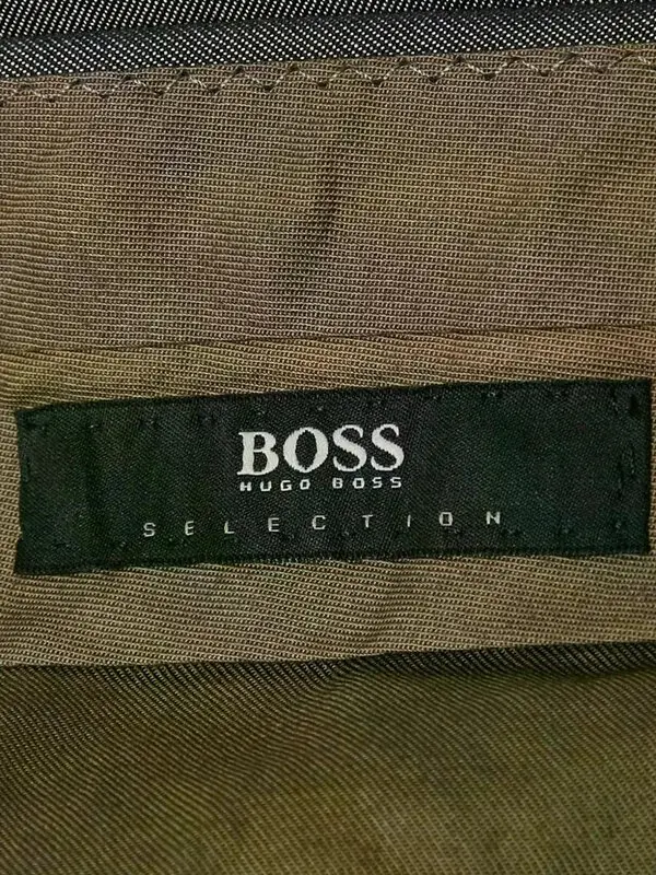 BOSS Cuffed-hem Trousers