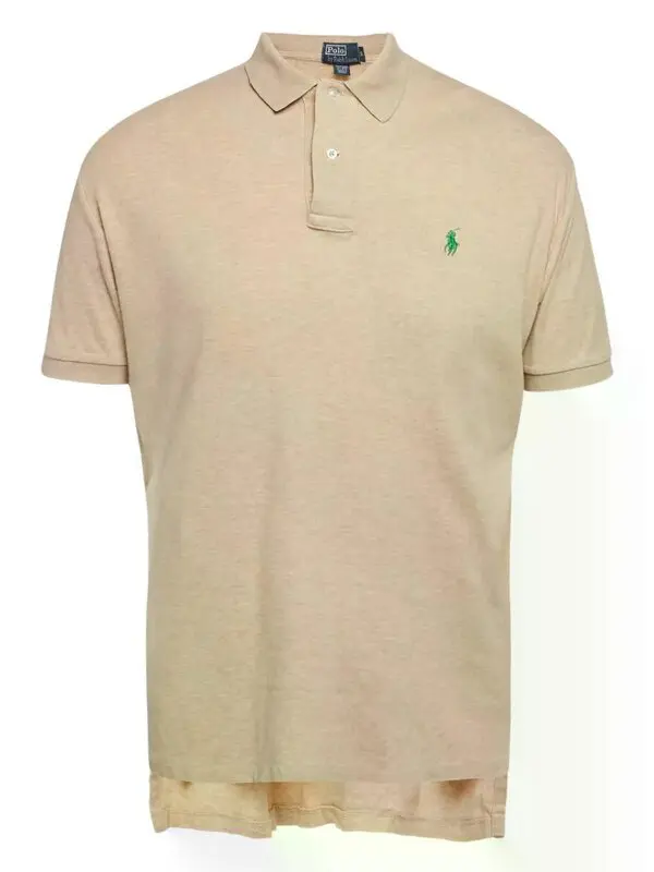Polo Ralph Lauren Polo Pony-embroidered Polo Shirt - Neutrals
