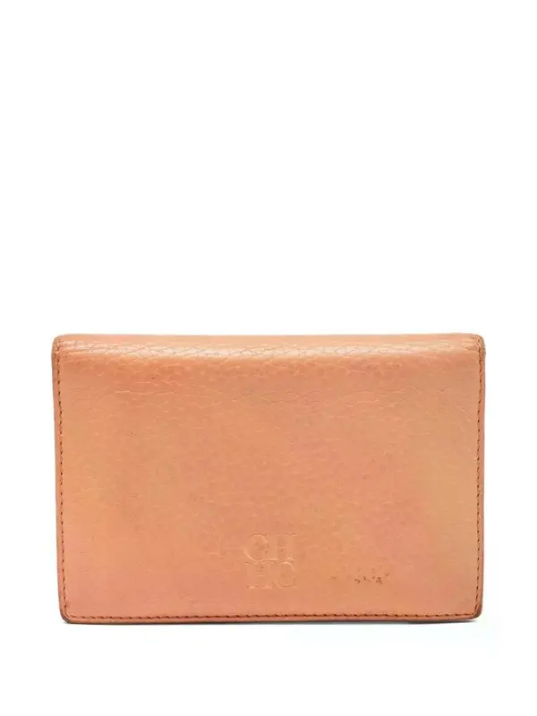 Carolina Herrera Pre-owned Leather Wallet - Orange