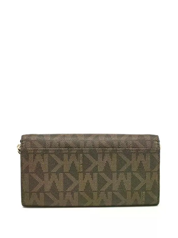 Michael Kors Monogrammed Clutch Bag