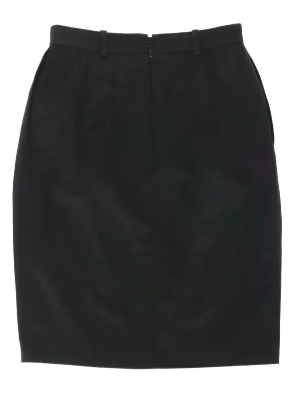 Gucci 2000s Micro-pleat Mini Skirt