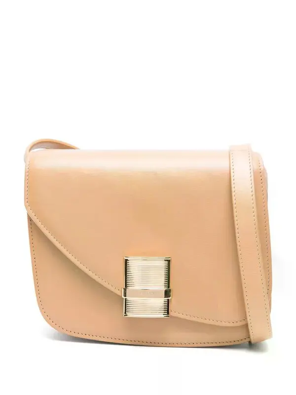 FERRAGAMO Fiamma Cross Body Bag - Brown