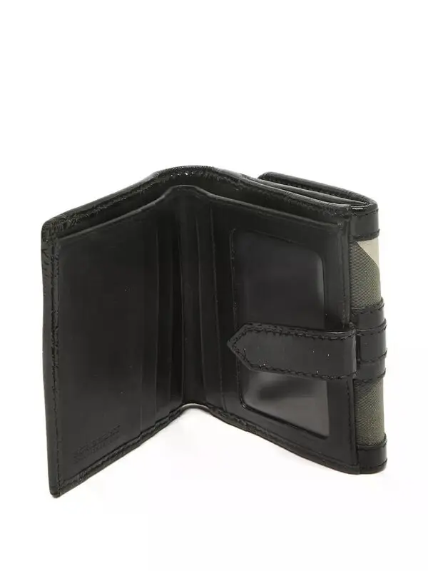 Burberry Patent Leather Check Wallet