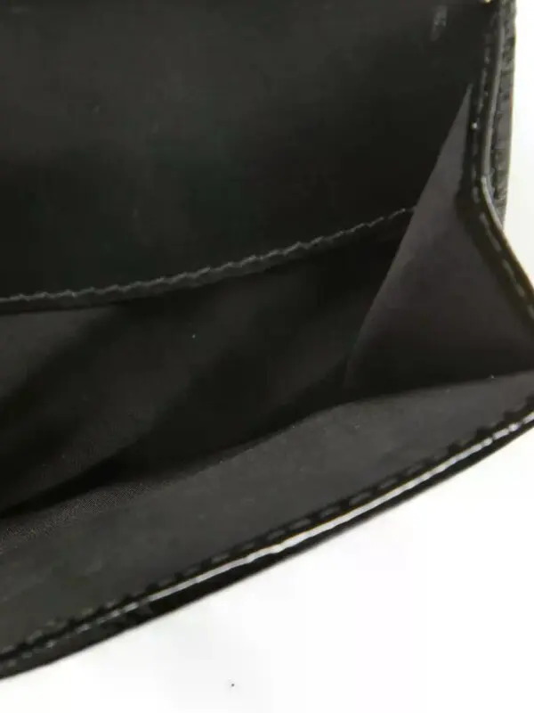 Burberry Patent Leather Check Wallet