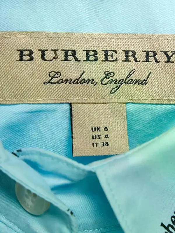 Burberry Logo-print Cotton Shirt