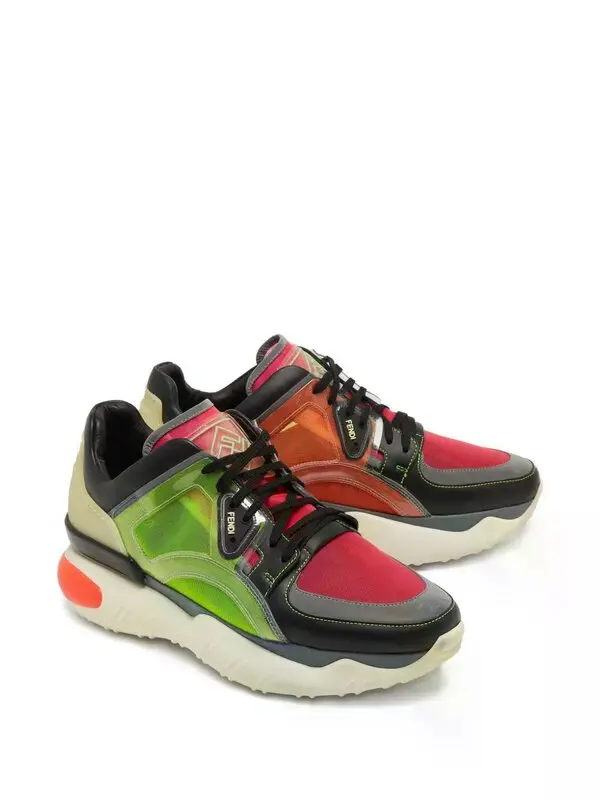 Fendi Colour-block Chunky Sneakers
